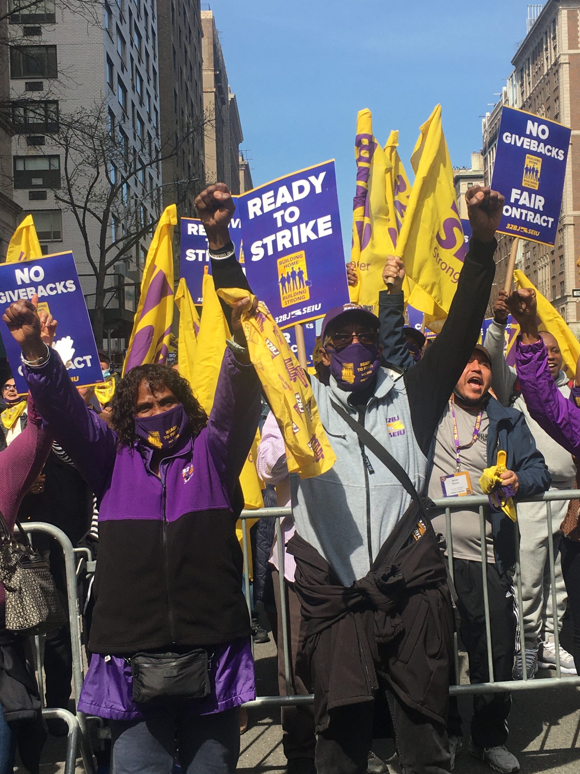 32BJ Building Service Workers In NYC Refuse To Surrender Healthcare 32BJ Building Service Workers In NYC Refuse To Surrender Healthcare