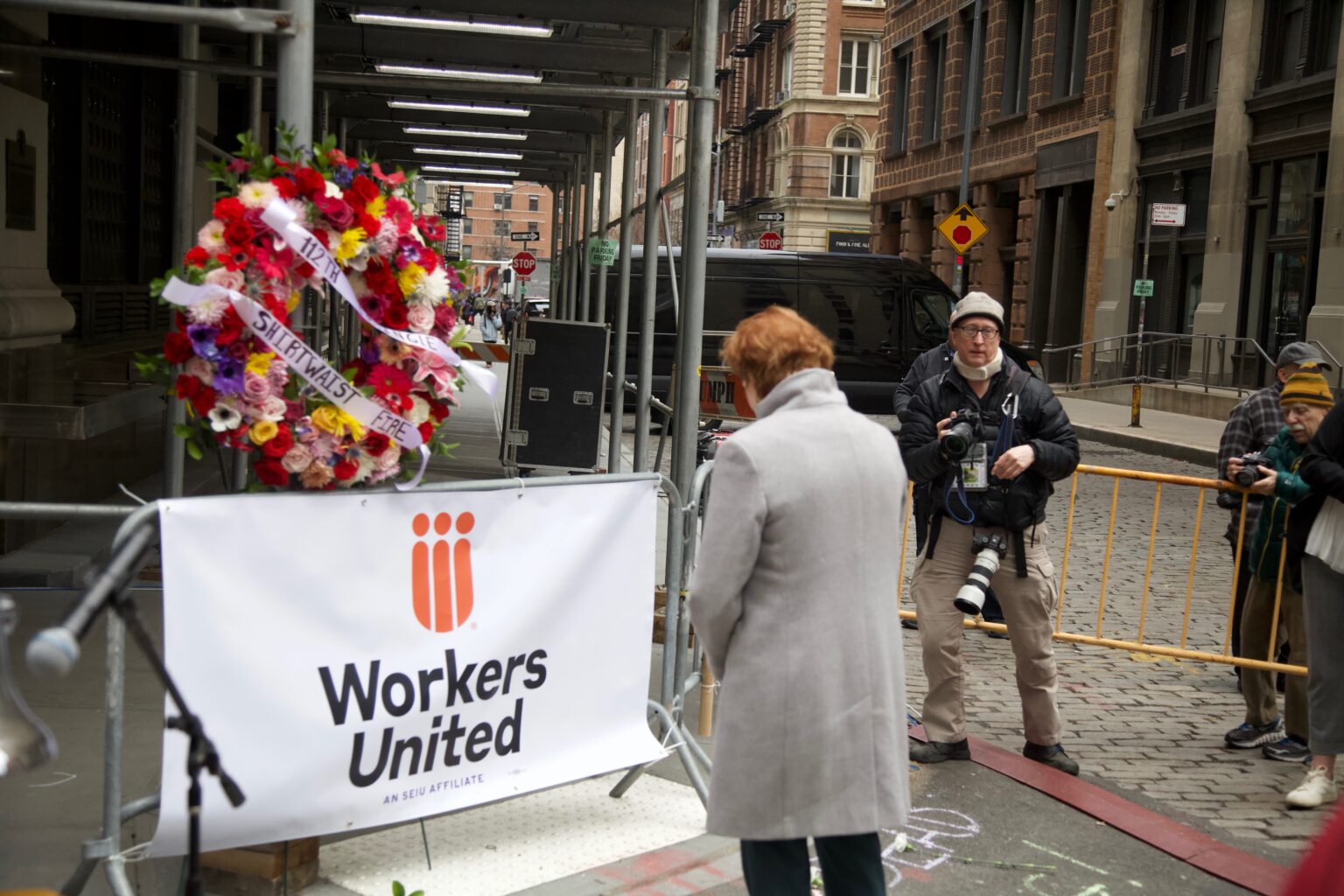 Triangle Shirtwaist Fire memorial illuminates labor struggles of the ...