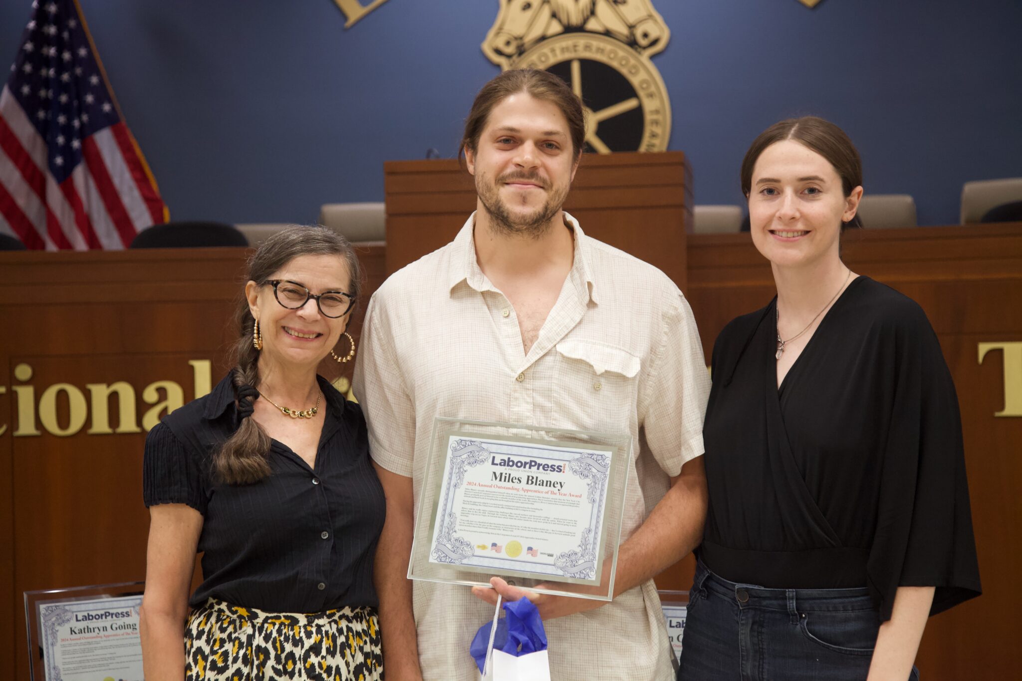 Outstanding Local 157 member Miles Blaney thrives on the pay-it-forward ...