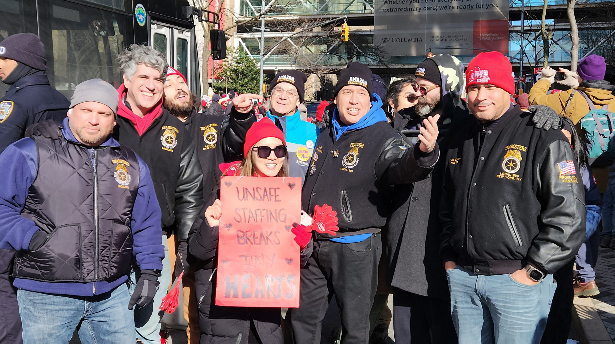 Teamsters Stand with Striking NYSNA Nurses – LaborPress